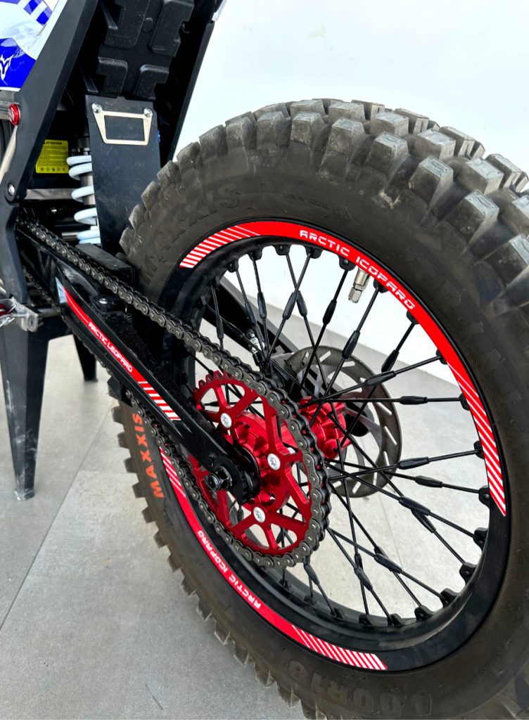 Arctic Leopard Electric Motorcycles - Epic Cycles eBike and Scooter